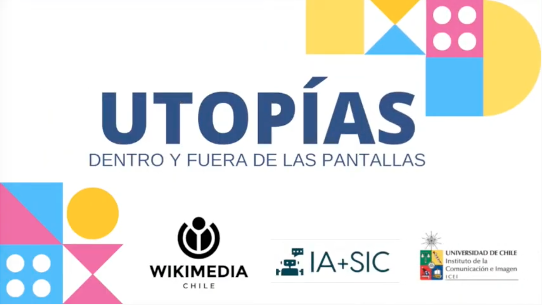 Utopías dentro y fuera de las pantallas, el nuevo conversatorio entre ...