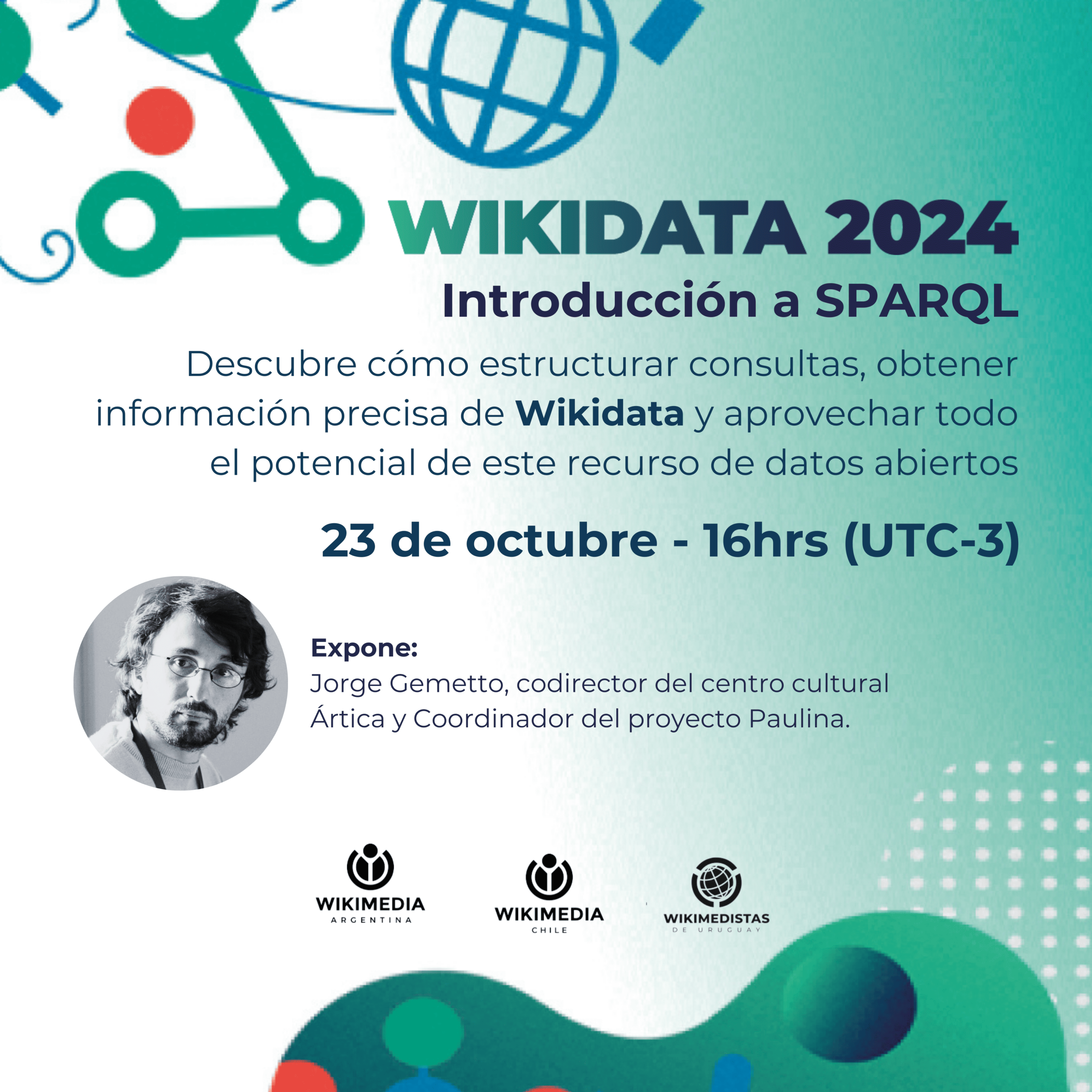 Nuevas sesiones del curso Wikidata 2024: Aprende a hacer consultas y visualizar datos ...